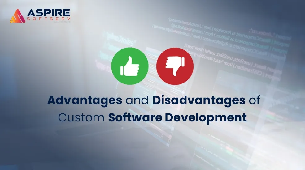 Advantages and Disadvantages of Custom Software Development