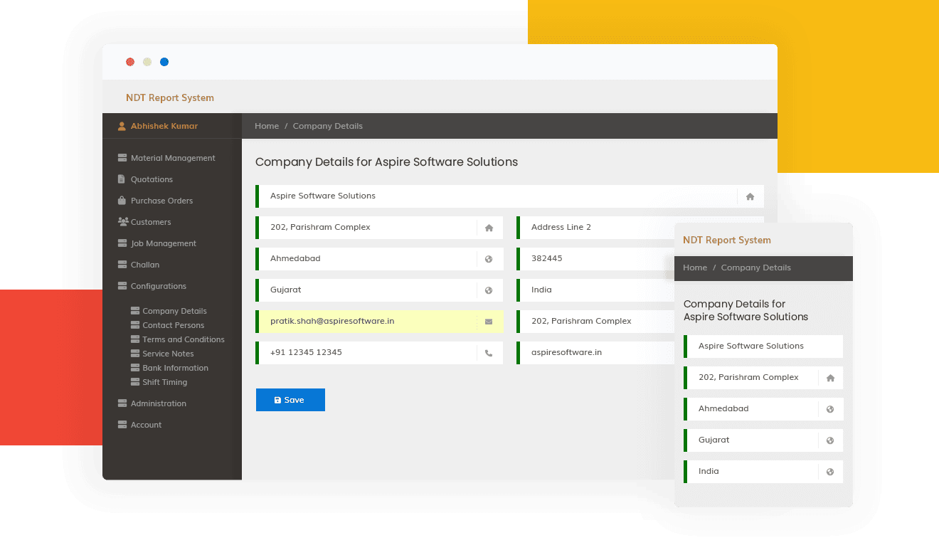 NDT - Report System - Download a Free Casestudy at Aspire